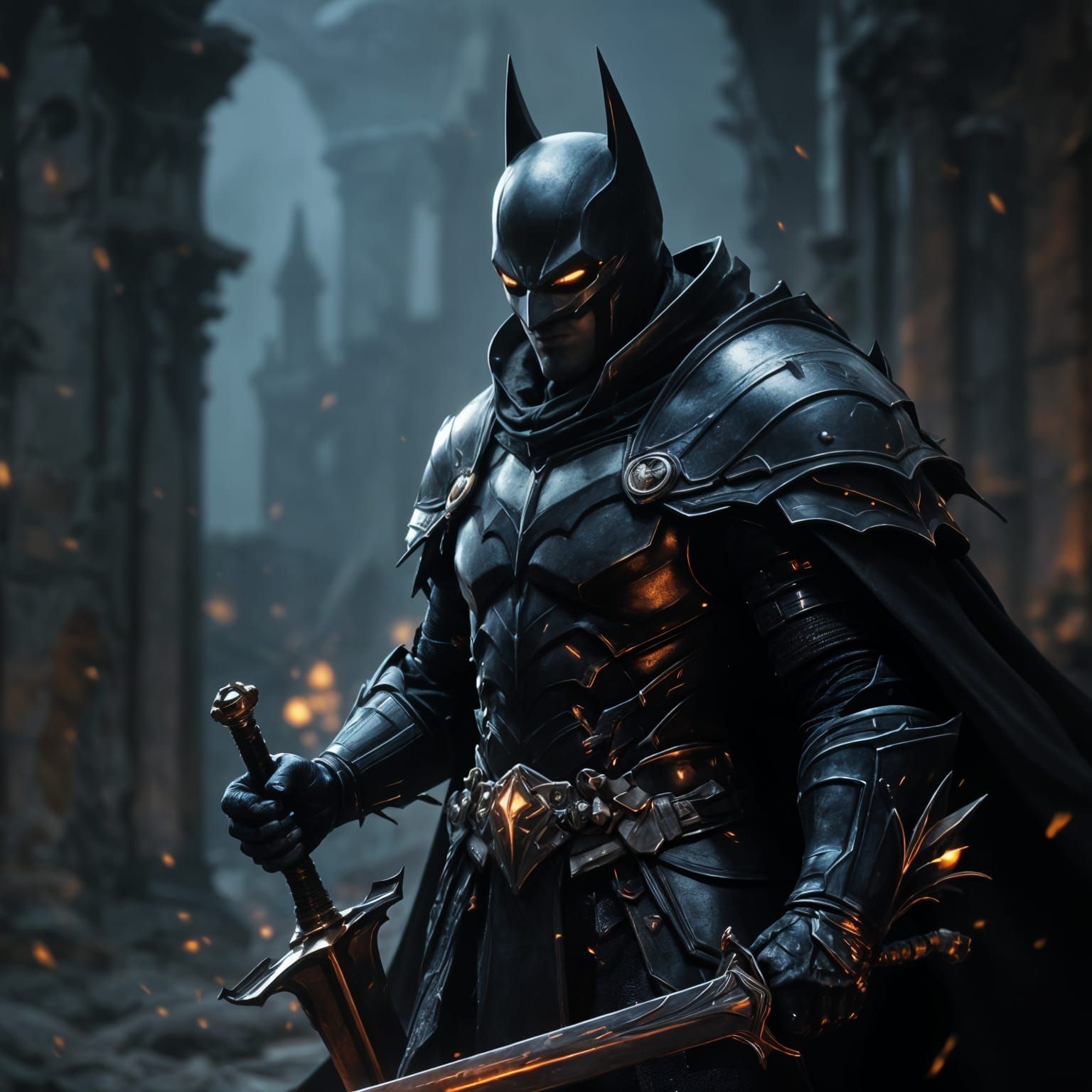 Medieval Batman V1 - Medieval Batman V1
