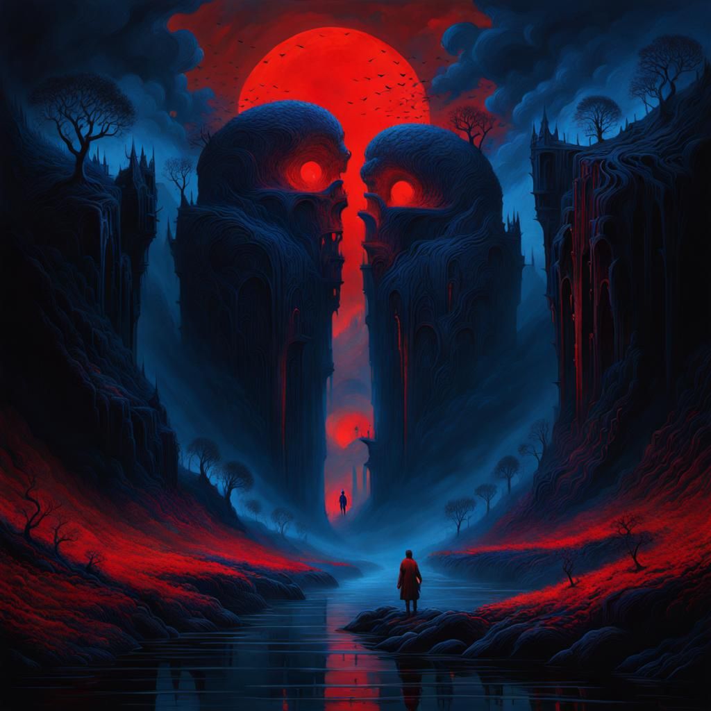 The River of Souls 2 - AI Generated Artwork - NightCafe Creator