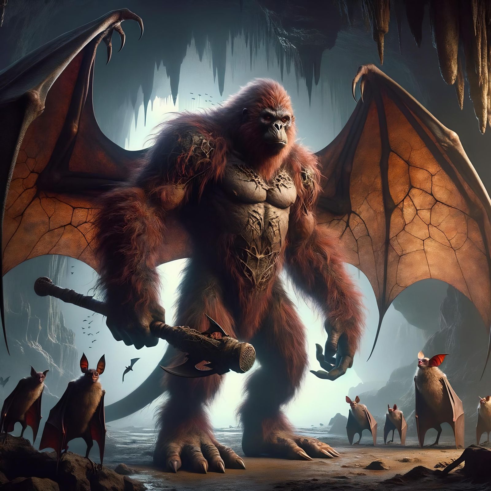 DND Series : Desmodu Demon - AI Generated Artwork - NightCafe Creator