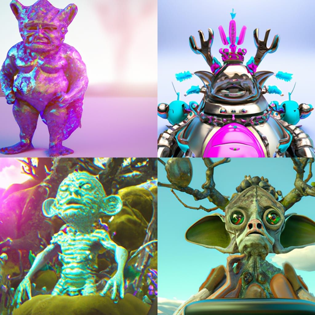 Alien meat marauder - AI Generated Artwork - NightCafe Creator