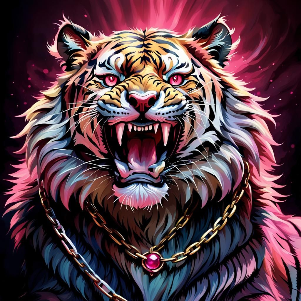 Tiger - AI Generated Artwork - NightCafe Creator