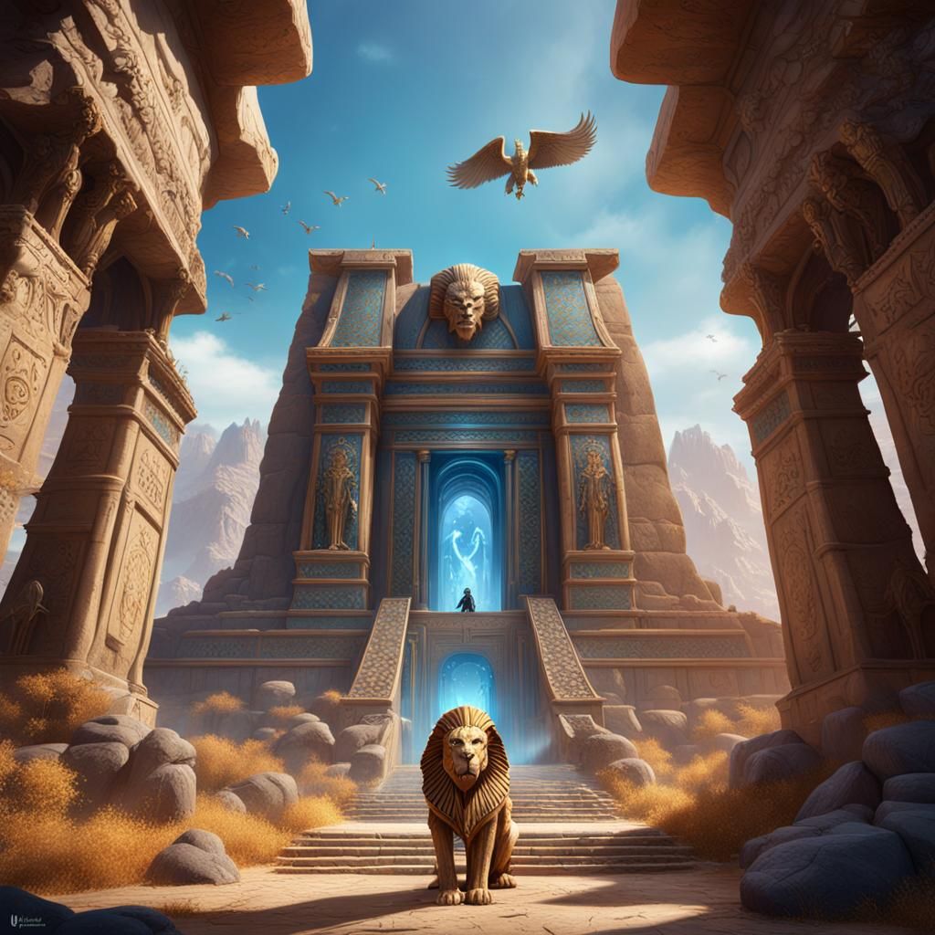 Epic Entrances - AI Generated Artwork - NightCafe Creator