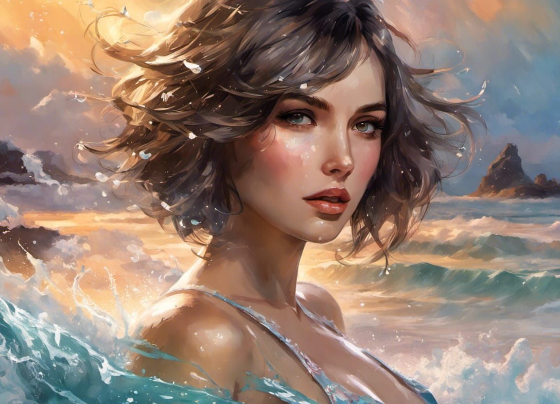 Bikini day - AI Generated Artwork - NightCafe Creator