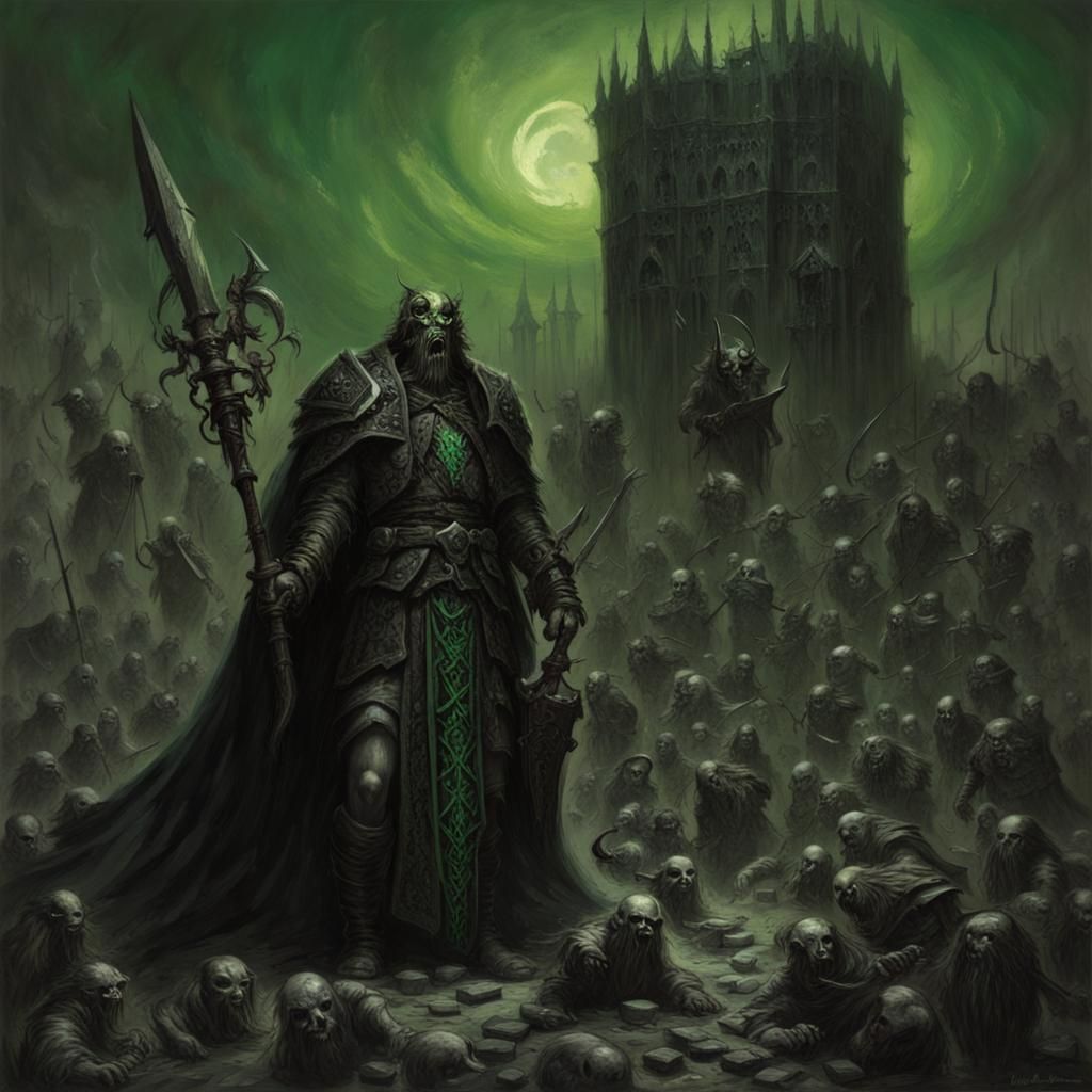 Cursed Tower of the Damned - AI Generated Artwork - NightCafe Creator