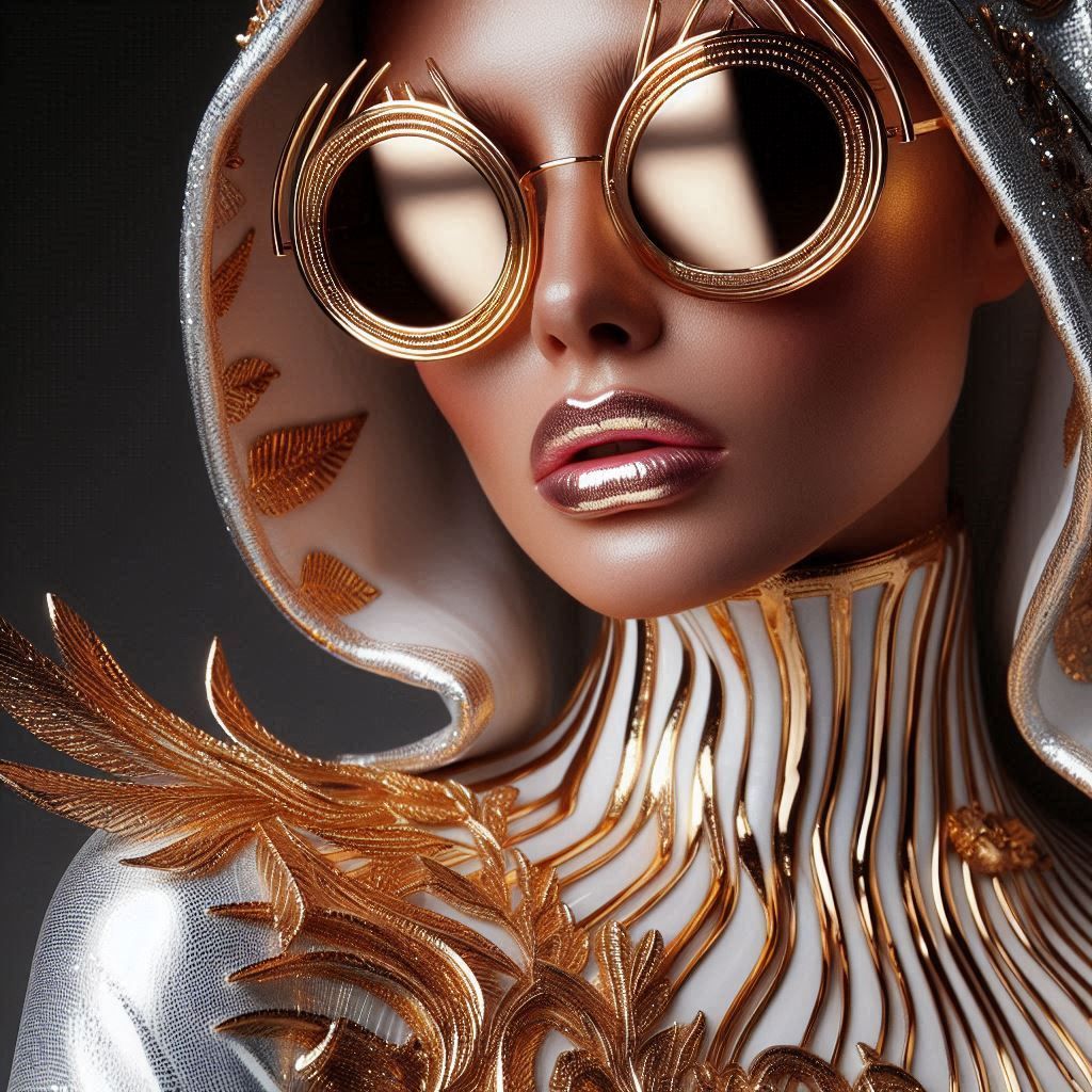 Woman with glasses - AI Generated Artwork - NightCafe Creator