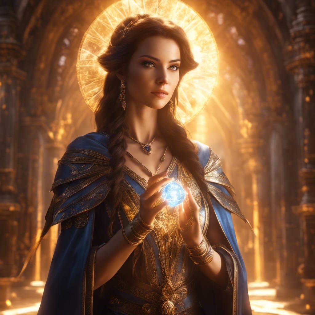 Gillian Dunfall, Mage - AI Generated Artwork - NightCafe Creator