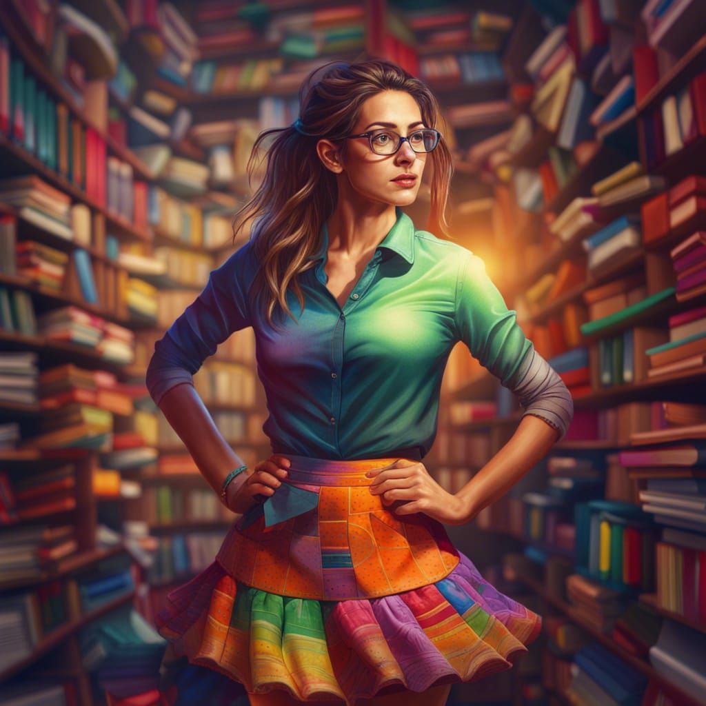 Librarian - AI Generated Artwork - NightCafe Creator