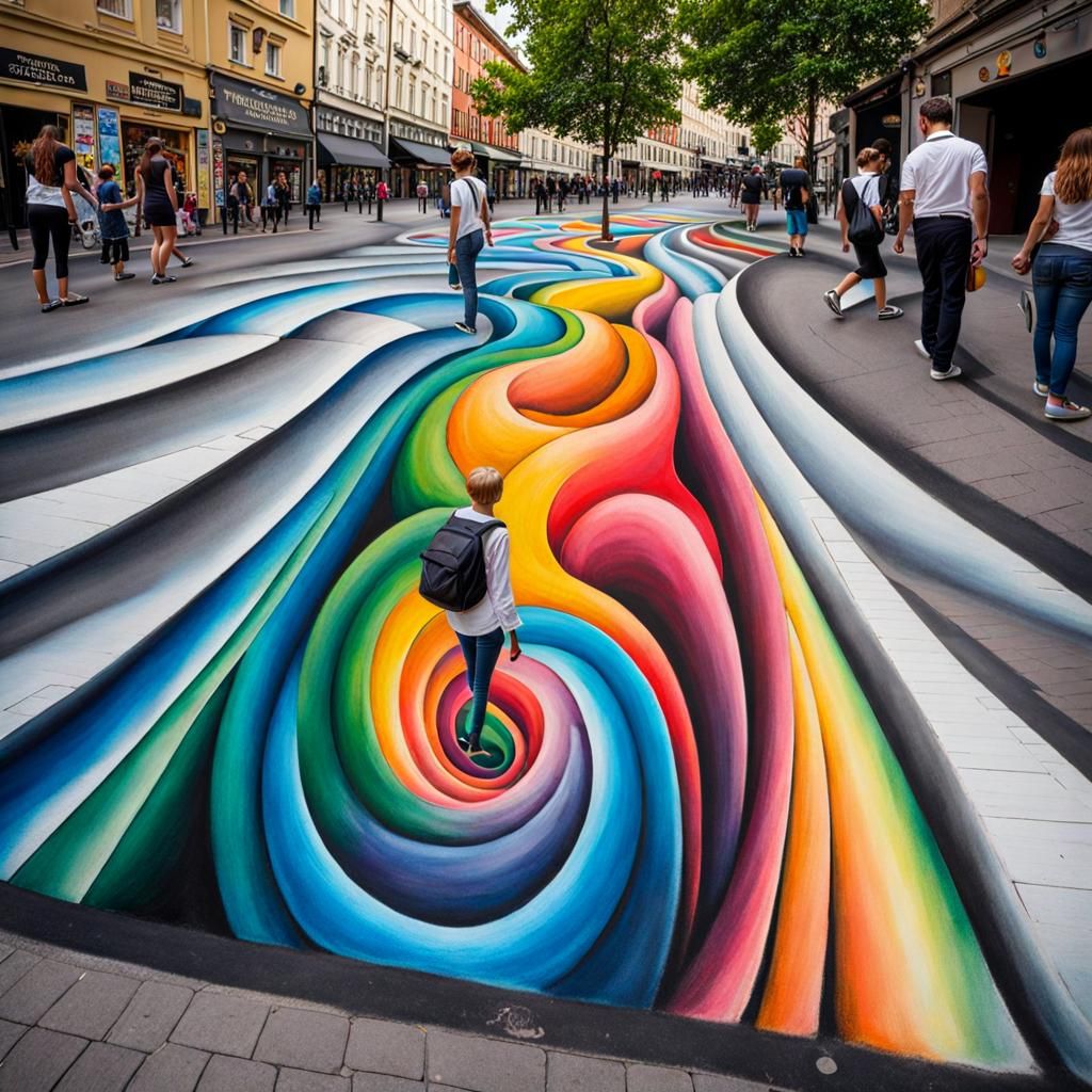 Street art - AI Generated Artwork - NightCafe Creator