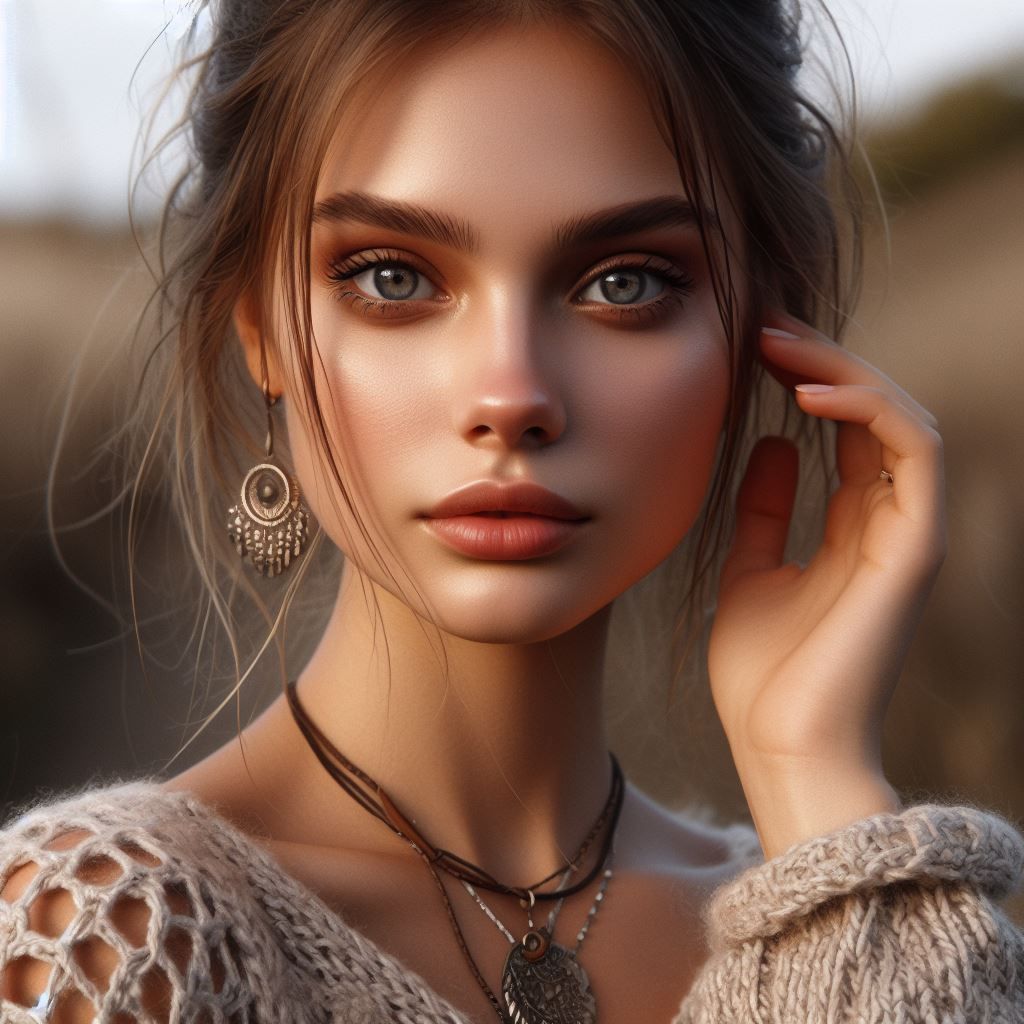 Woman's portrait - AI Generated Artwork - NightCafe Creator