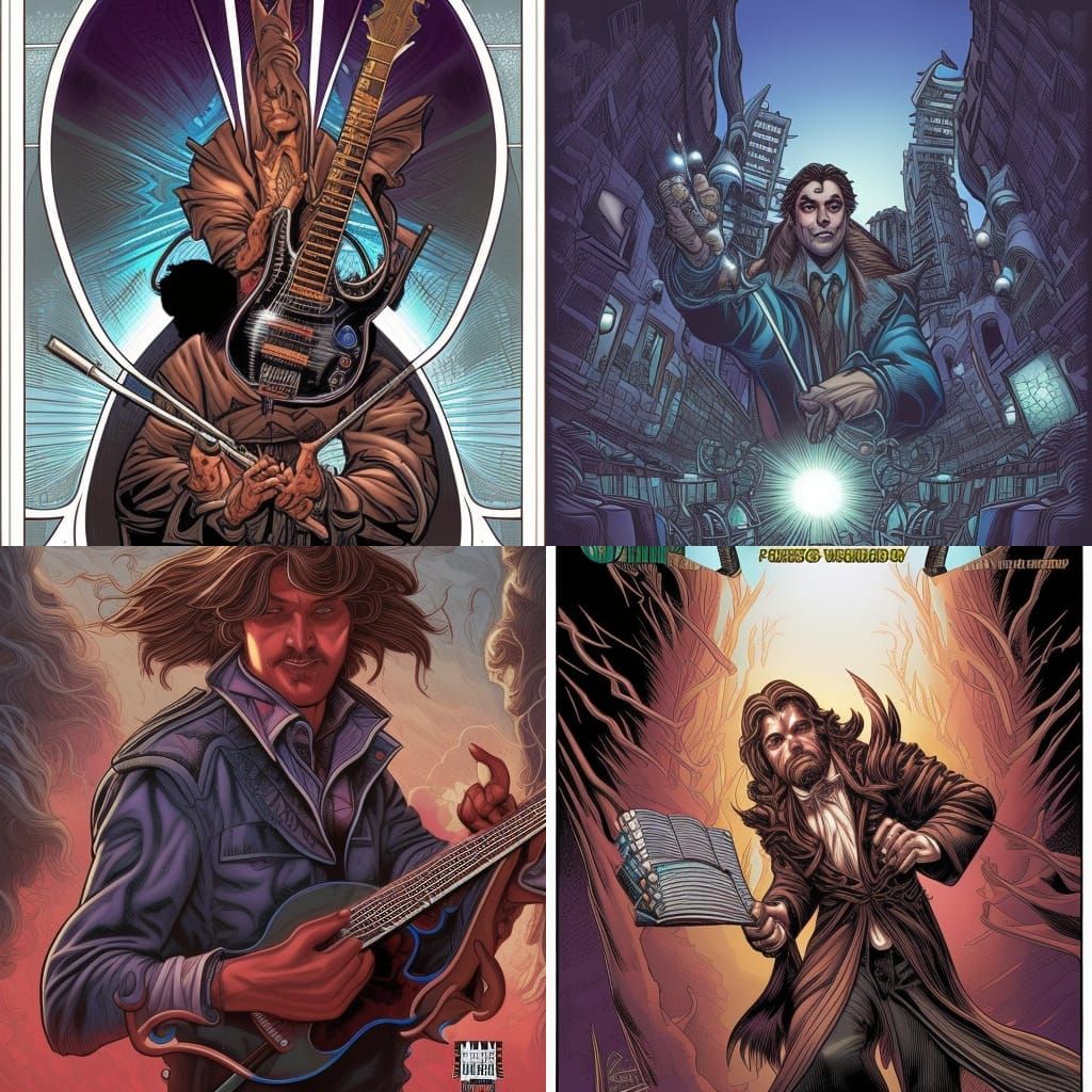 Wizard Musician - AI Generated Artwork - NightCafe Creator