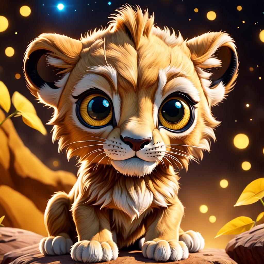 baby simba - AI Generated Artwork - NightCafe Creator