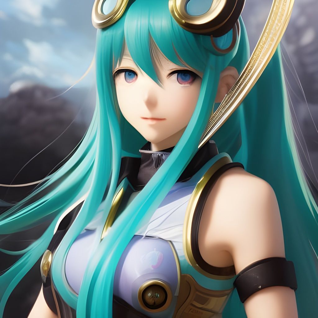 Steampunk Miku - Hatsune Miku 048 - AI Generated Artwork - NightCafe ...