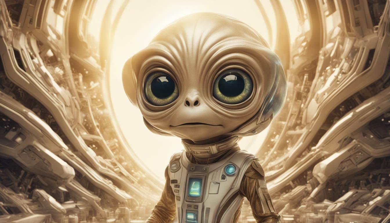 Mommy is an Alien! - AI Generated Artwork - NightCafe Creator