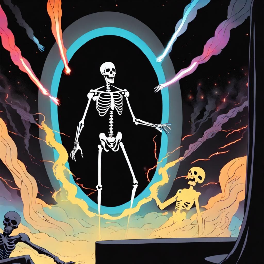 Spoopy Scary Portal - AI Generated Artwork - NightCafe Creator