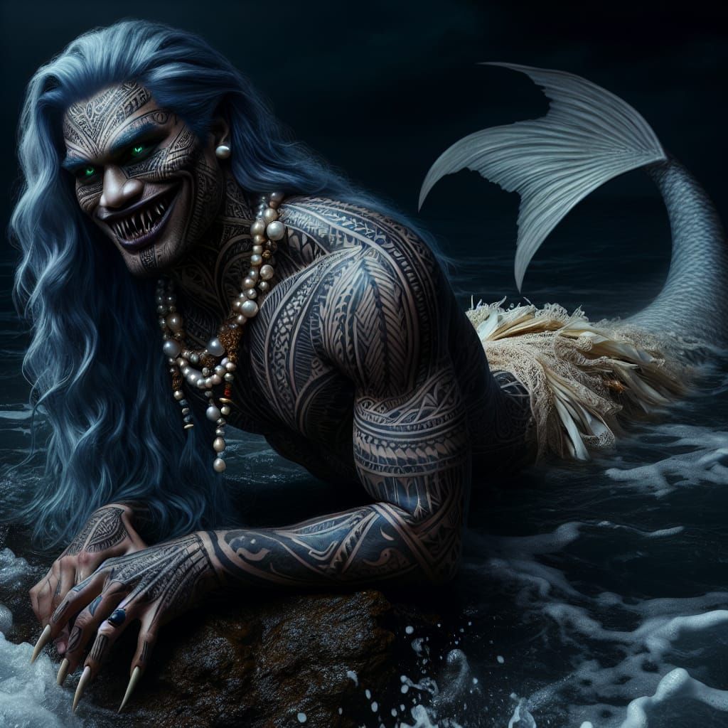 male siren - AI Generated Artwork - NightCafe Creator