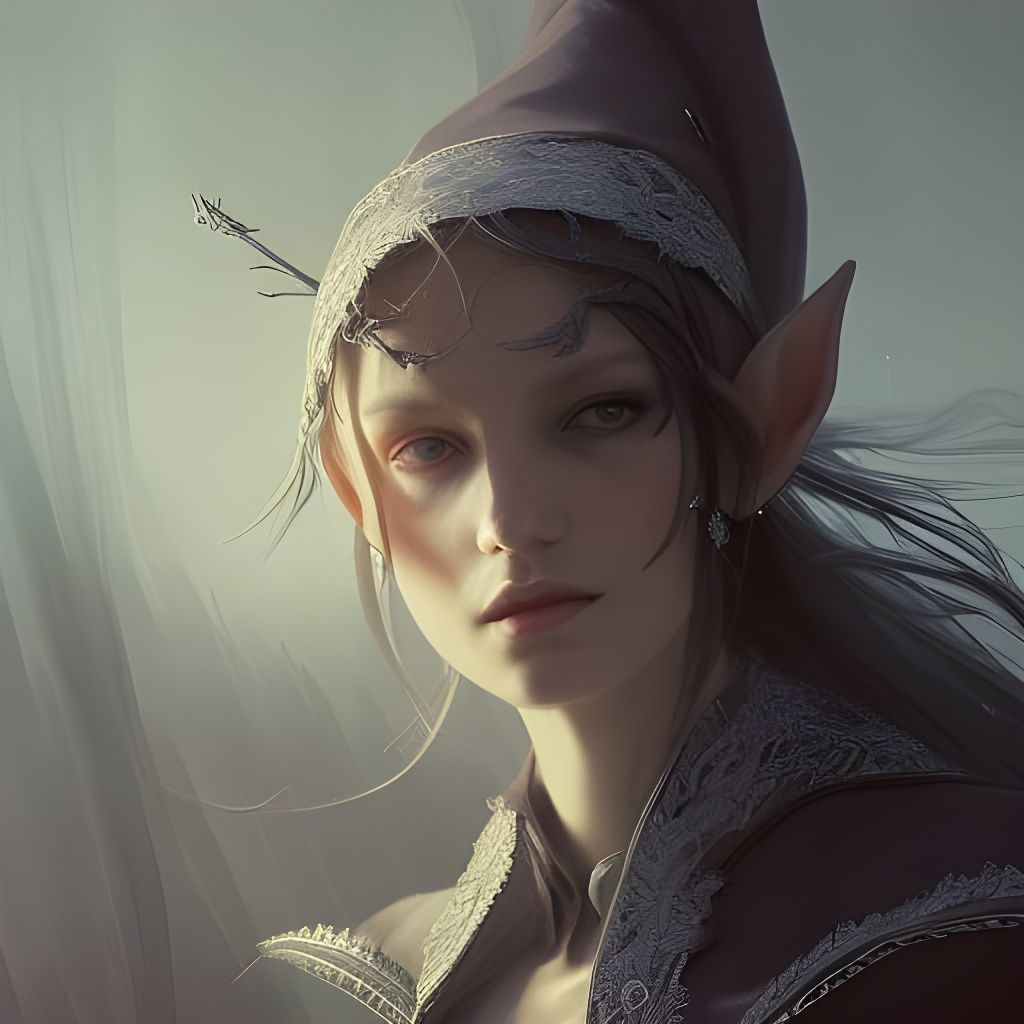 elf girl - AI Generated Artwork - NightCafe Creator