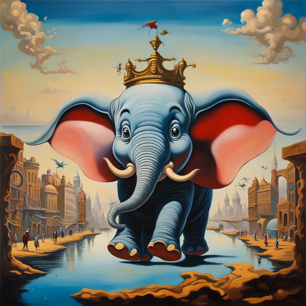 Dumbo - AI Generated Artwork - NightCafe Creator