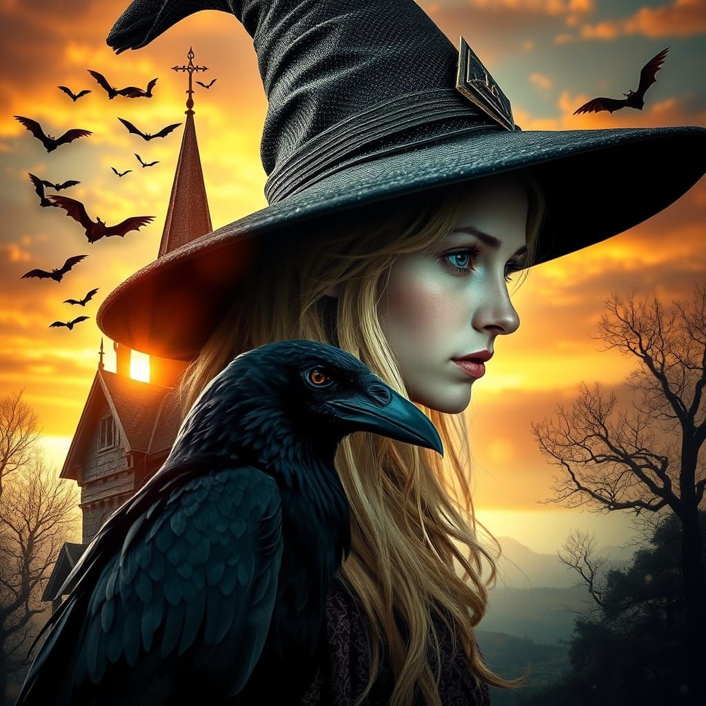 A portrait of Galadriel LOTR is a beautiful witch beside her magical ...