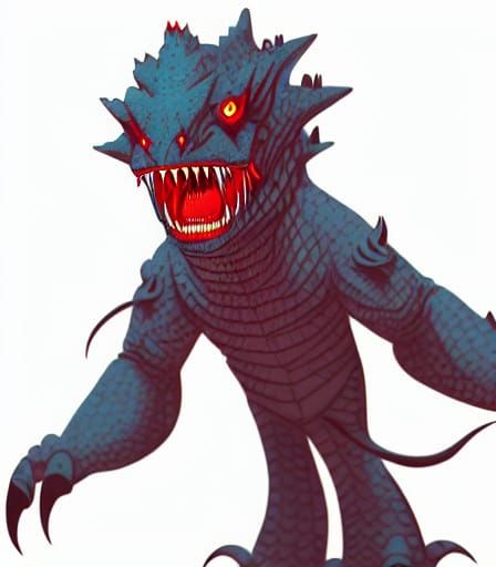 kaiju - AI Generated Artwork - NightCafe Creator