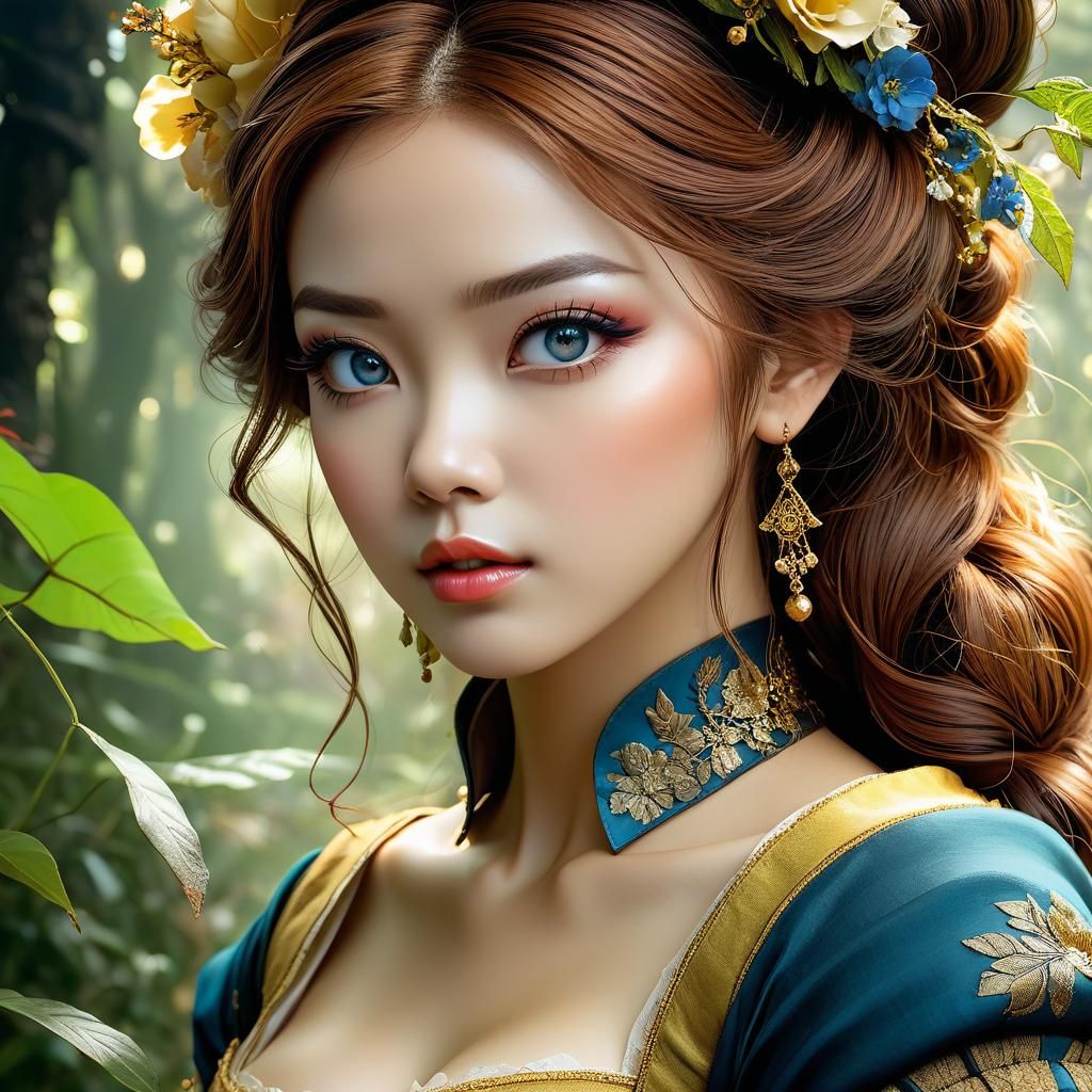Beautiful Belle - AI Generated Artwork - NightCafe Creator
