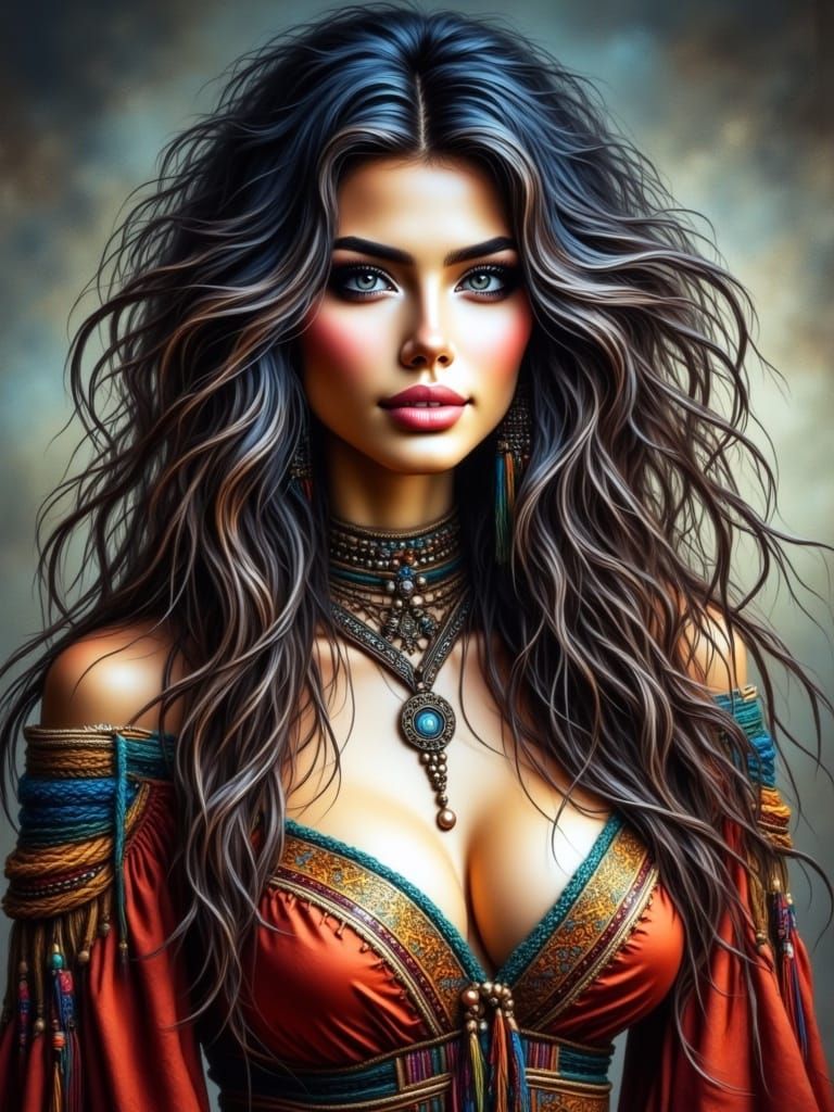 Carlissa Smiles - Hyperrealistic Beauty in Futuristic Glamou...