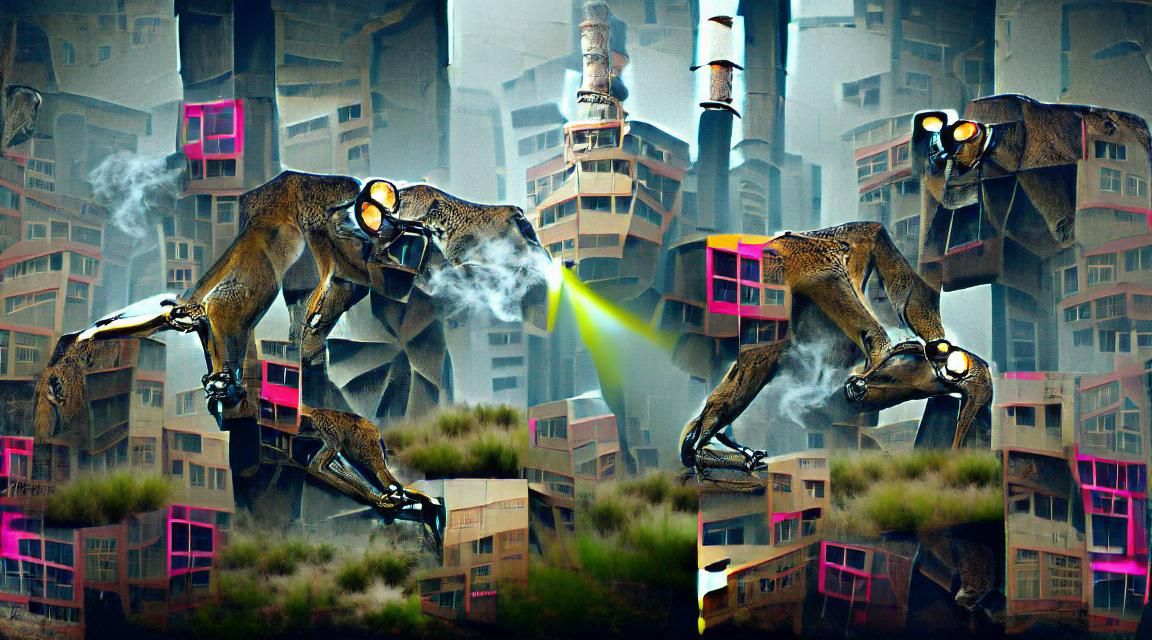 Smog Biomechaju - AI Generated Artwork - NightCafe Creator