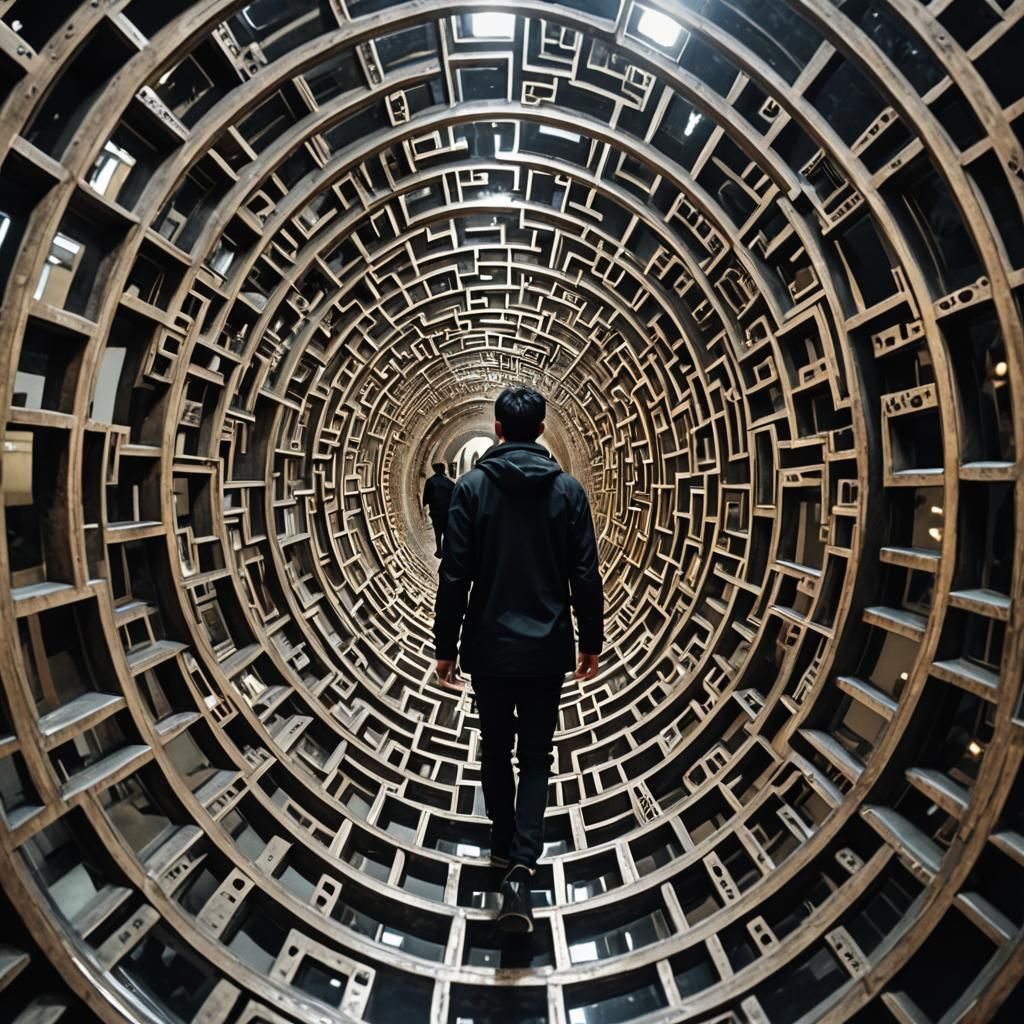 Unto Infinity - AI Generated Artwork - NightCafe Creator