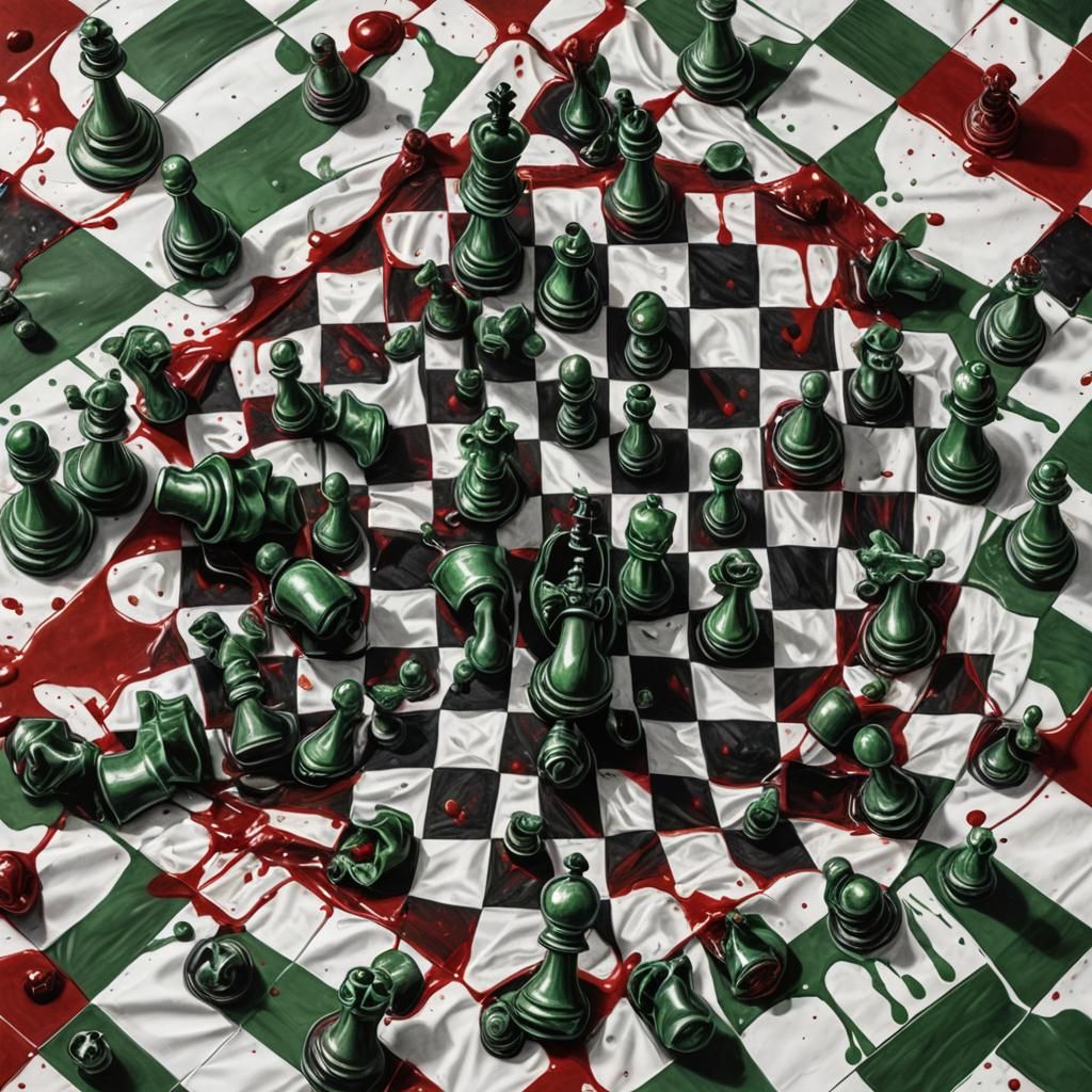 Chess Game Over - AI Generated Artwork - NightCafe Creator