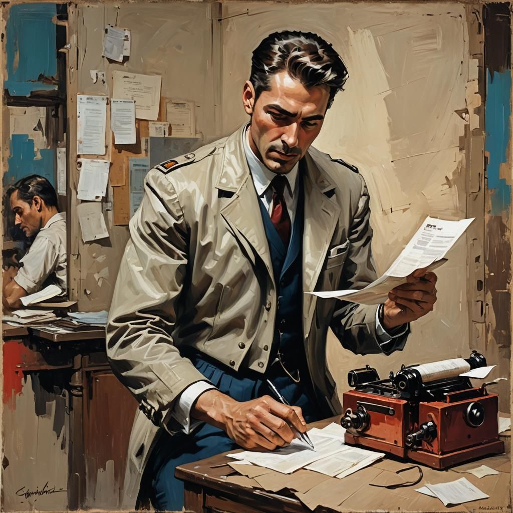 Decoding the message - AI Generated Artwork - NightCafe Creator