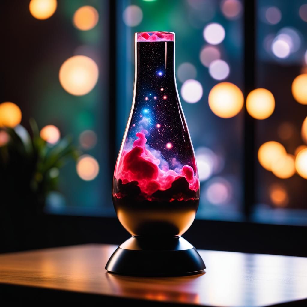 Cosmic Lava Lamp #4 - AI Generated Artwork - NightCafe Creator