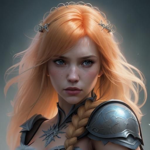 Anna, Warrior Princess - AI Generated Artwork - NightCafe Creator