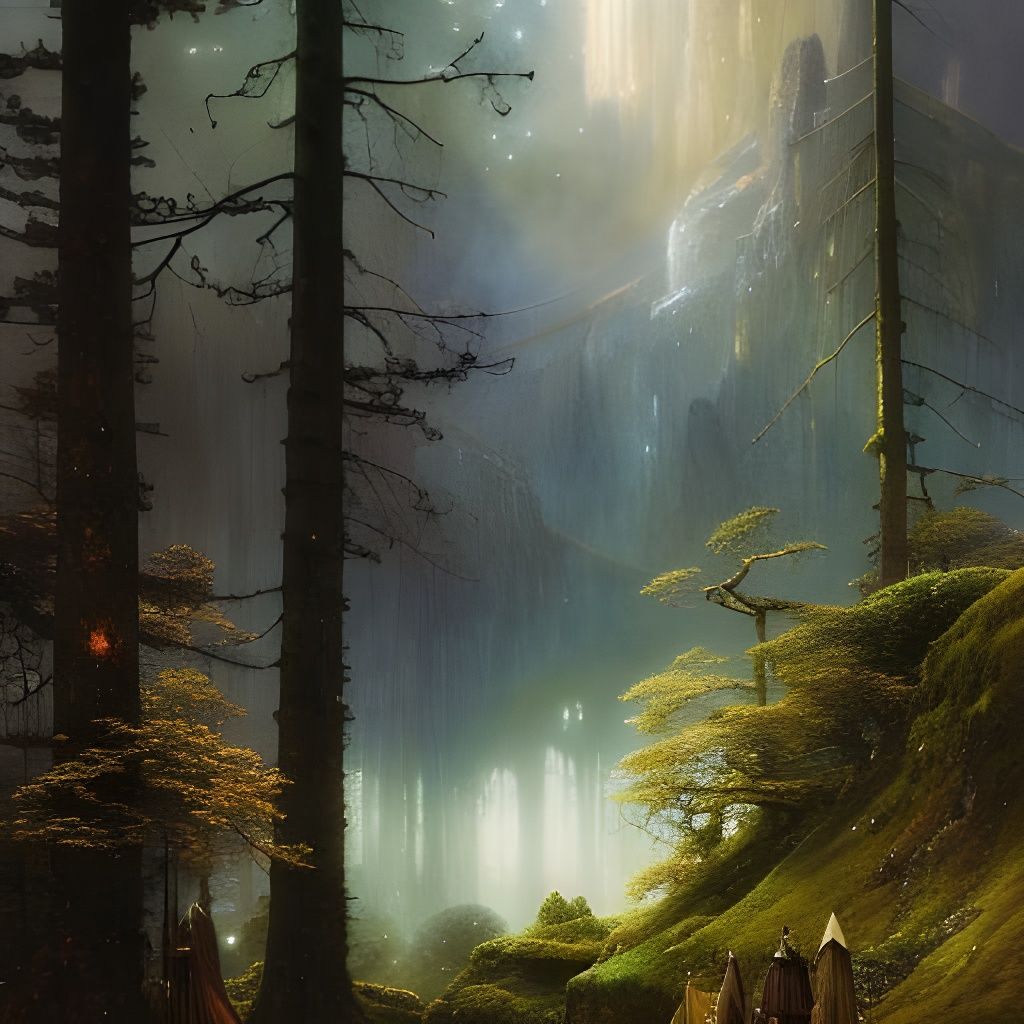 The Magic Forest - AI Generated Artwork - NightCafe Creator