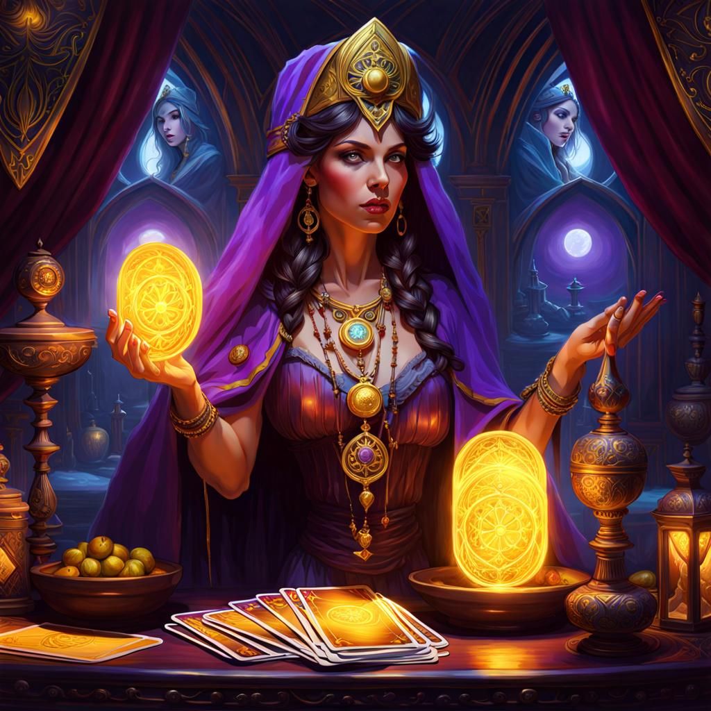 Tarot Cards - fortune telling - AI Generated Artwork - NightCafe Creator