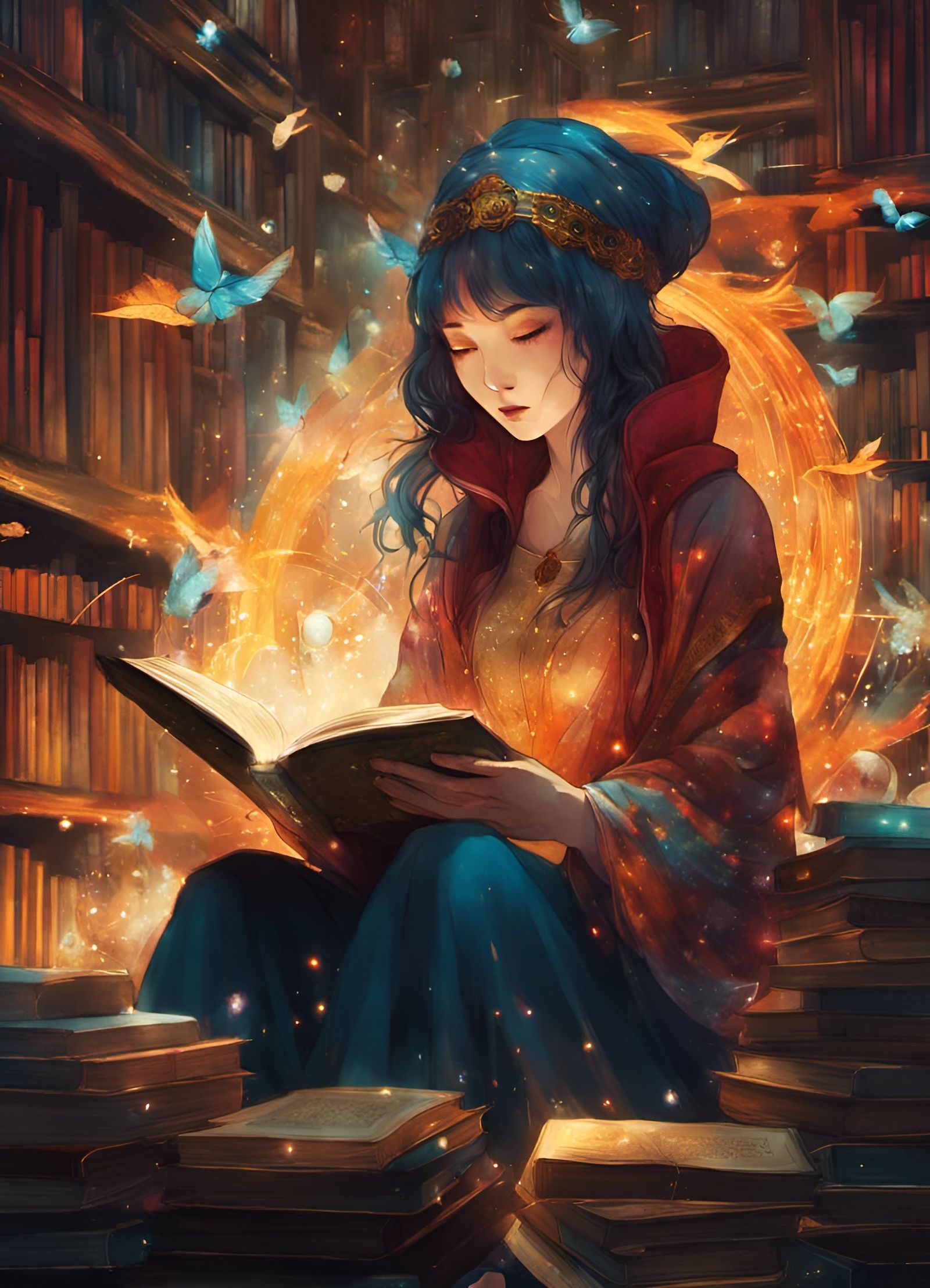 The Magic of Learning Magic - AI Generated Artwork - NightCafe Creator