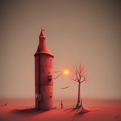 Stable Tower - AI Generated Artwork - NightCafe Creator