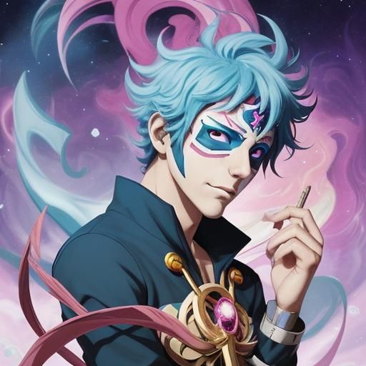 trickster universe spirit man mask - AI Generated Artwork - NightCafe ...