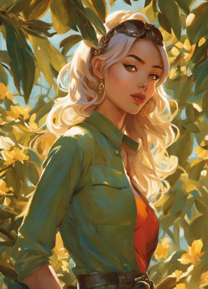 Portrait of a girl - AI Generated Artwork - NightCafe Creator