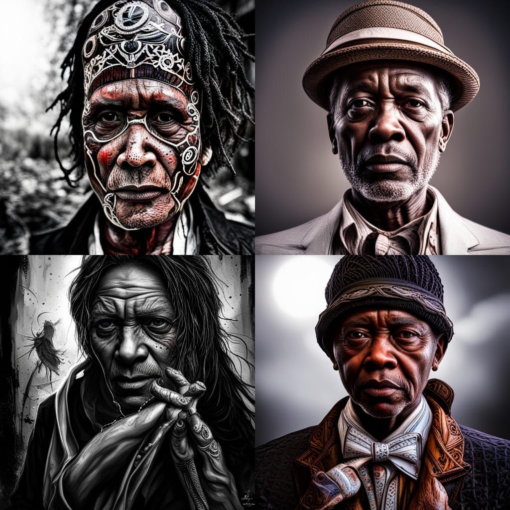 voodoo doctor, intricate details, HDR, beautifully shot, hyperrealistic ...