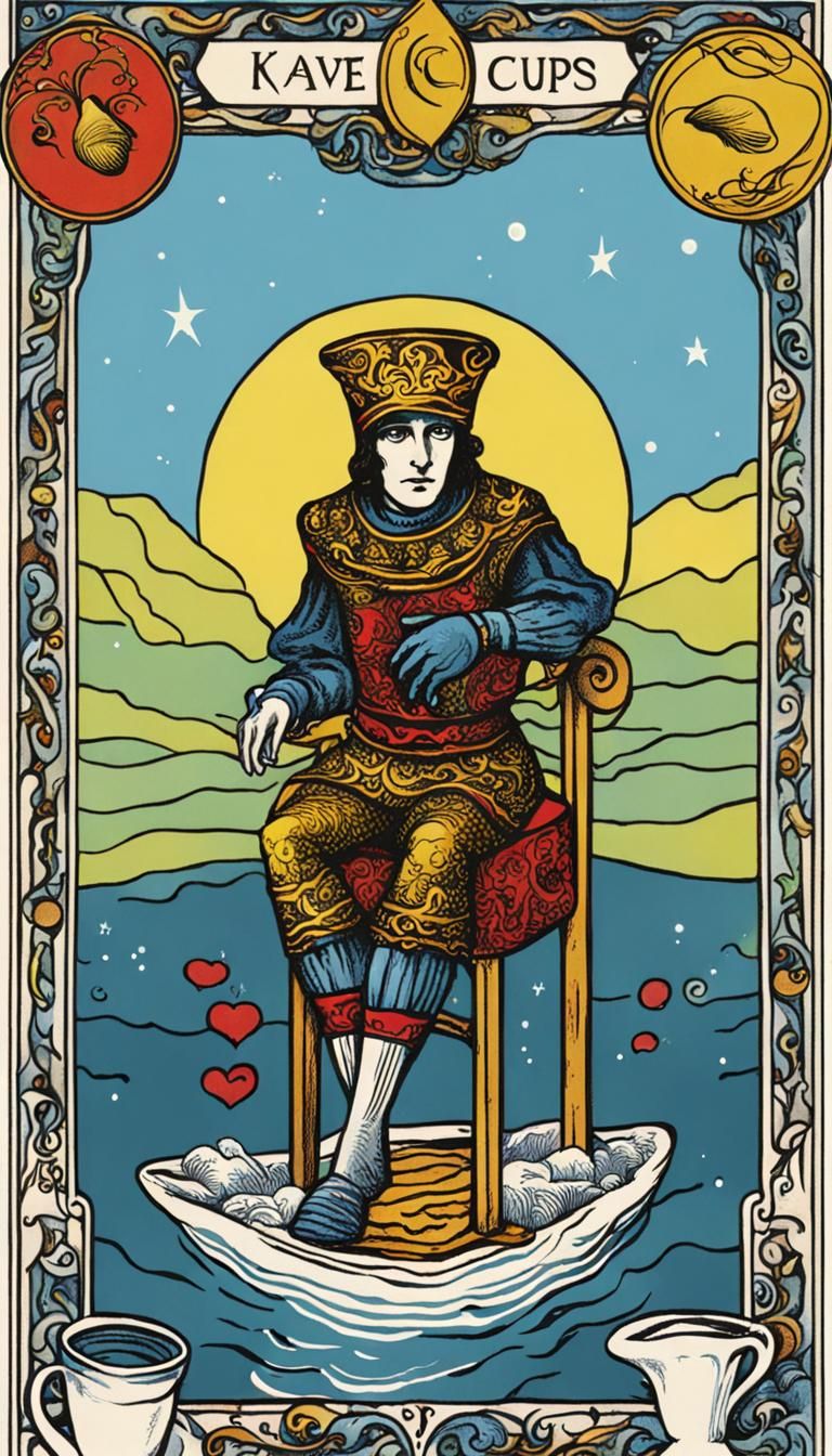 knave of cups, tarot image by Odd Todd Dungmeister - AI Generated Artwork - NightCafe Creator