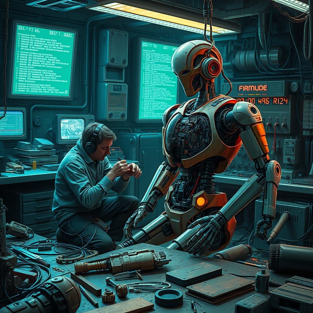 Fixed it, broke it, fixed it, tweaked it and now... it's rotating error ...