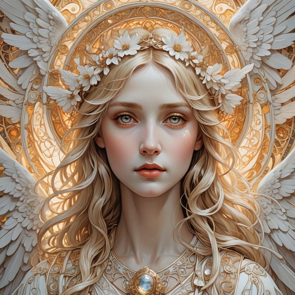 angel - AI Generated Artwork - NightCafe Creator