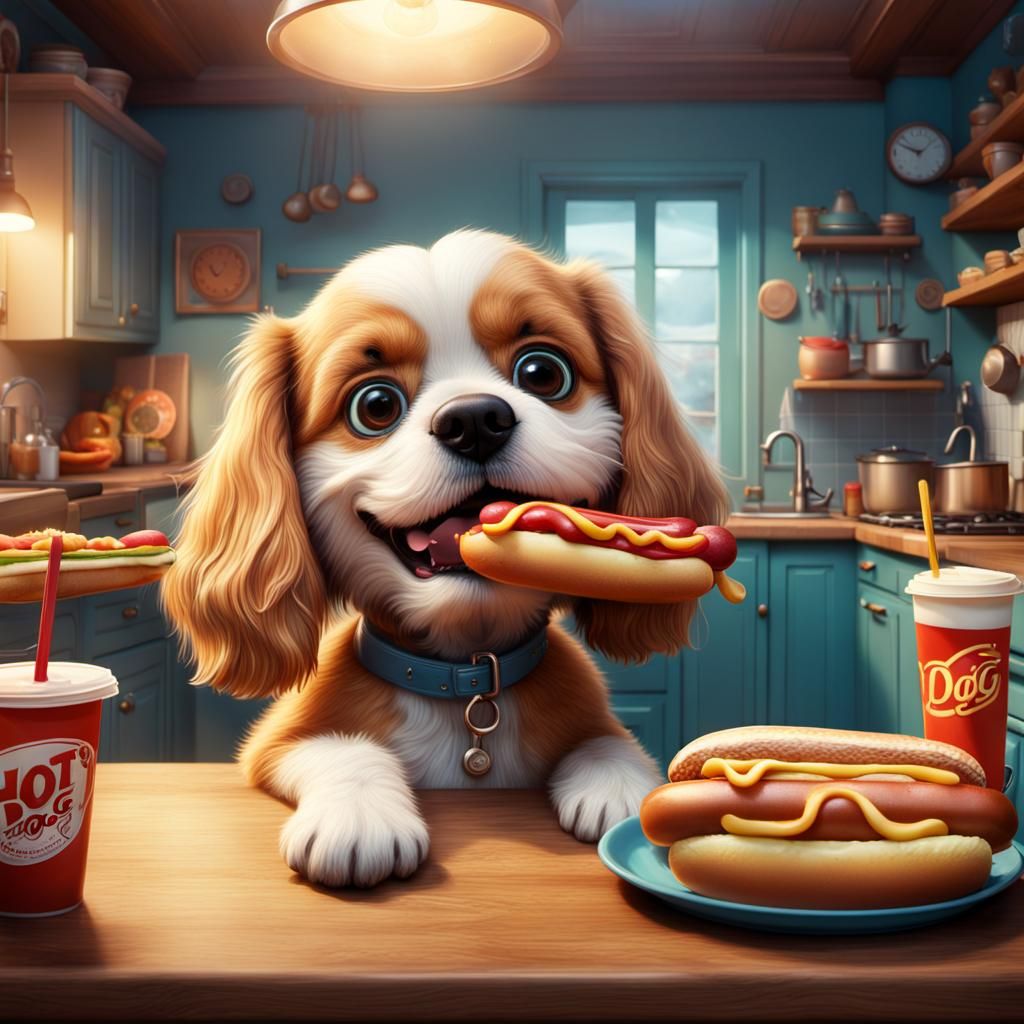 It's a Dog Eat Dog World - AI Generated Artwork - NightCafe Creator