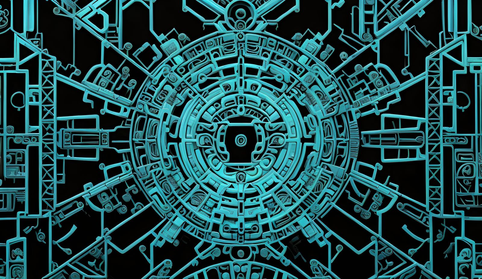 Abstract maximalist geometric psy-art 21may23 - AI Generated Artwork ...