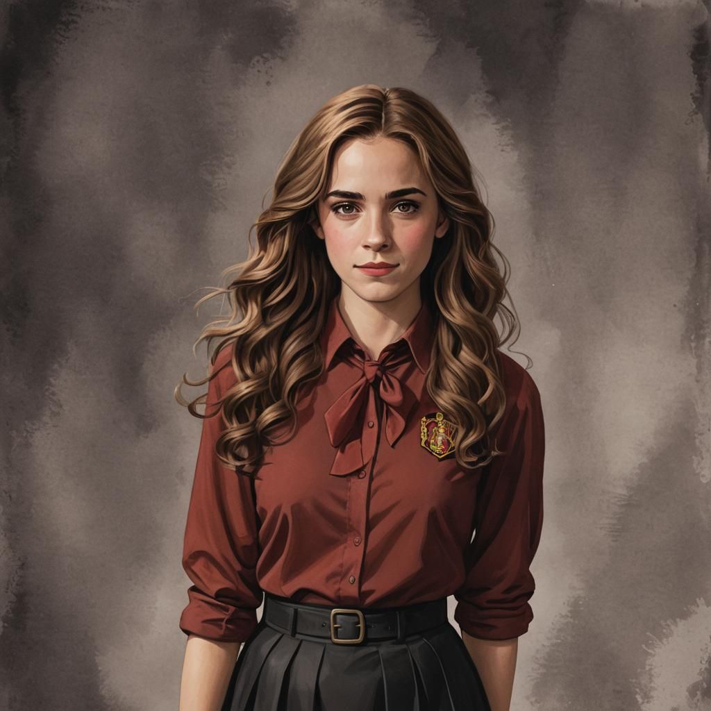 Hermione Granger - AI Generated Artwork - NightCafe Creator