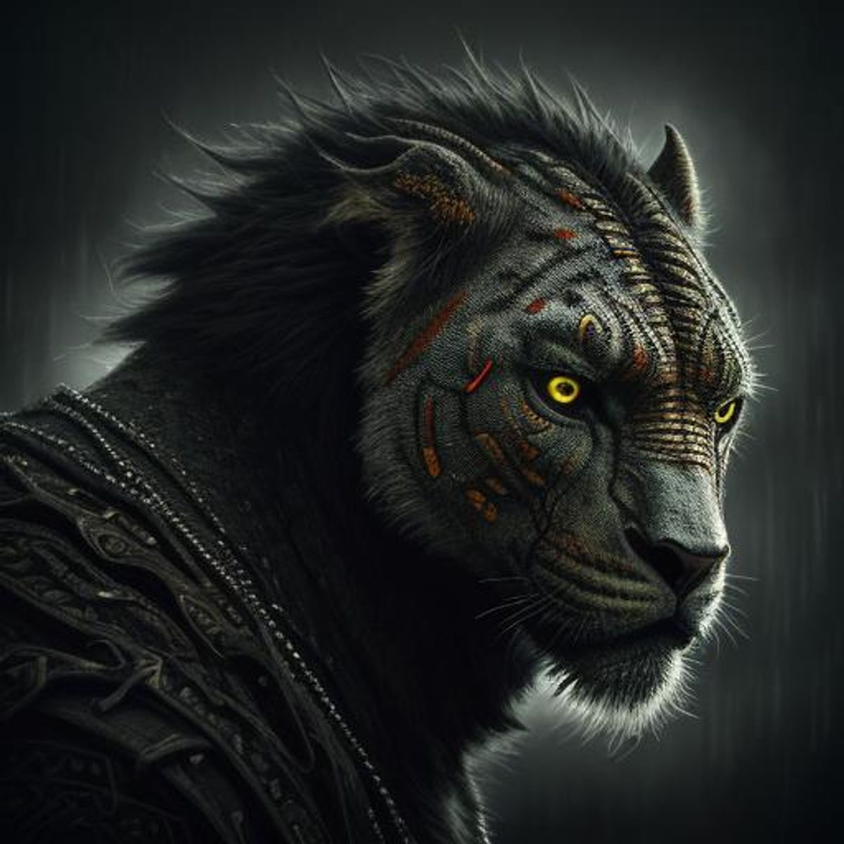 Alien Tiger - AI Generated Artwork - NightCafe Creator