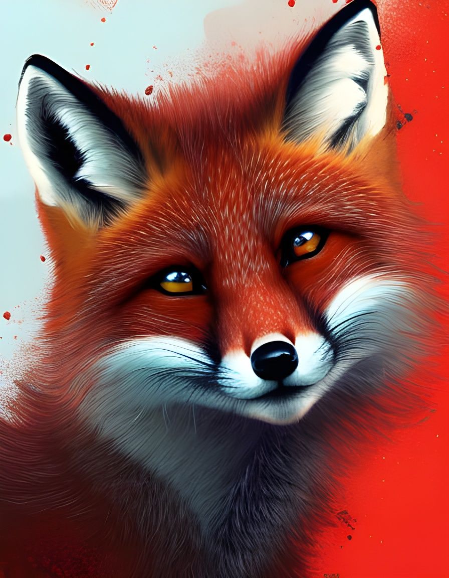 Paint it Red - AI Generated Artwork - NightCafe Creator