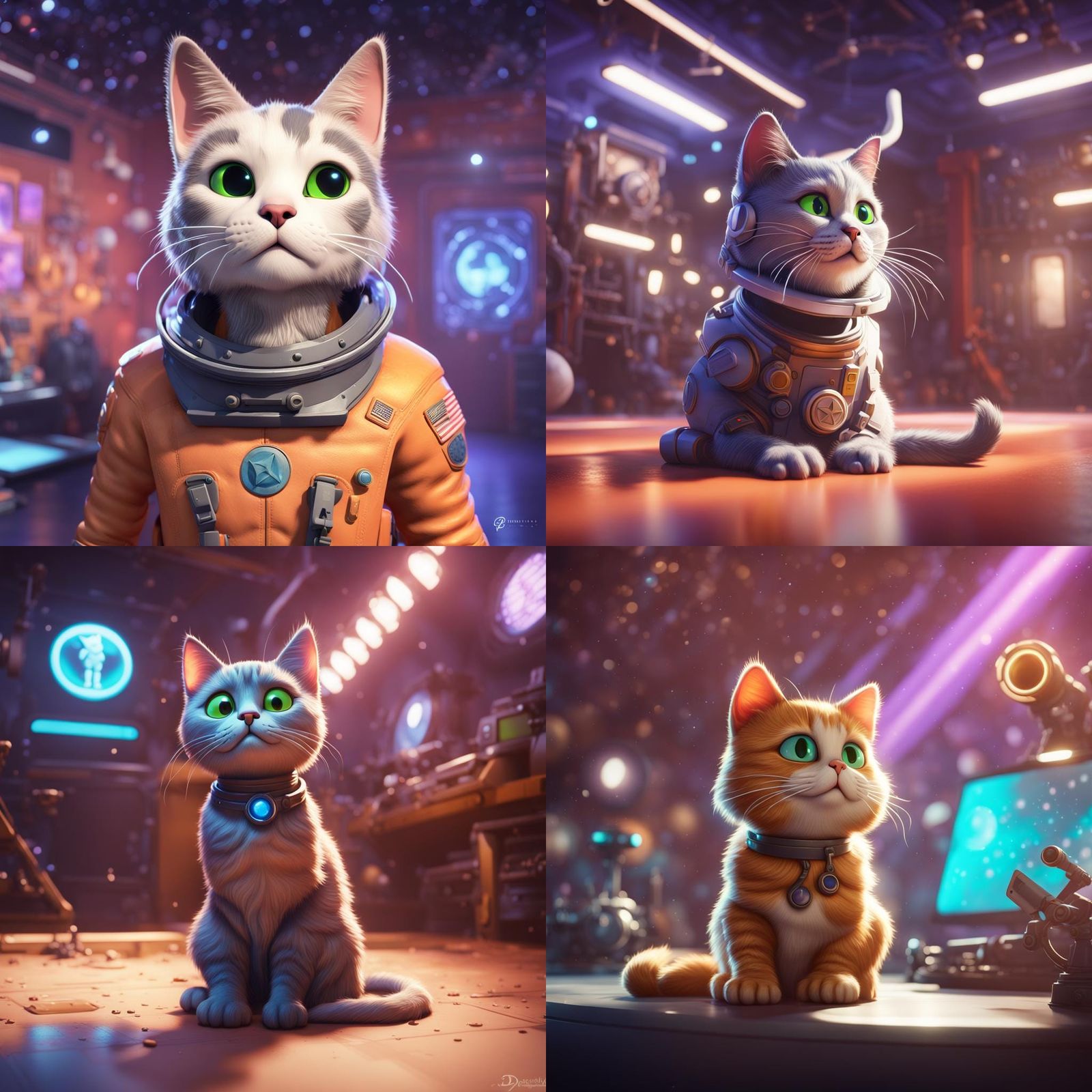 Bethesda Softworks Starfield space cat - AI Generated Artwork ...