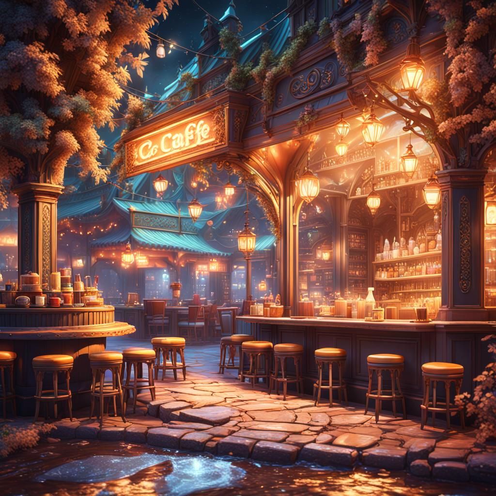 Night cafe - AI Generated Artwork - NightCafe Creator