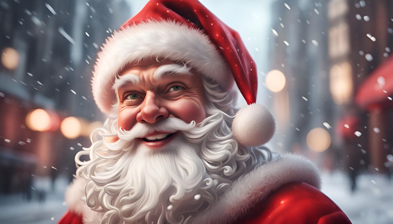 Jolly Saint Nick - AI Generated Artwork - NightCafe Creator