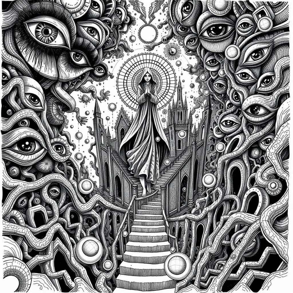 The Infinite Mindscape: A Psychedelic Portal to Consciousness